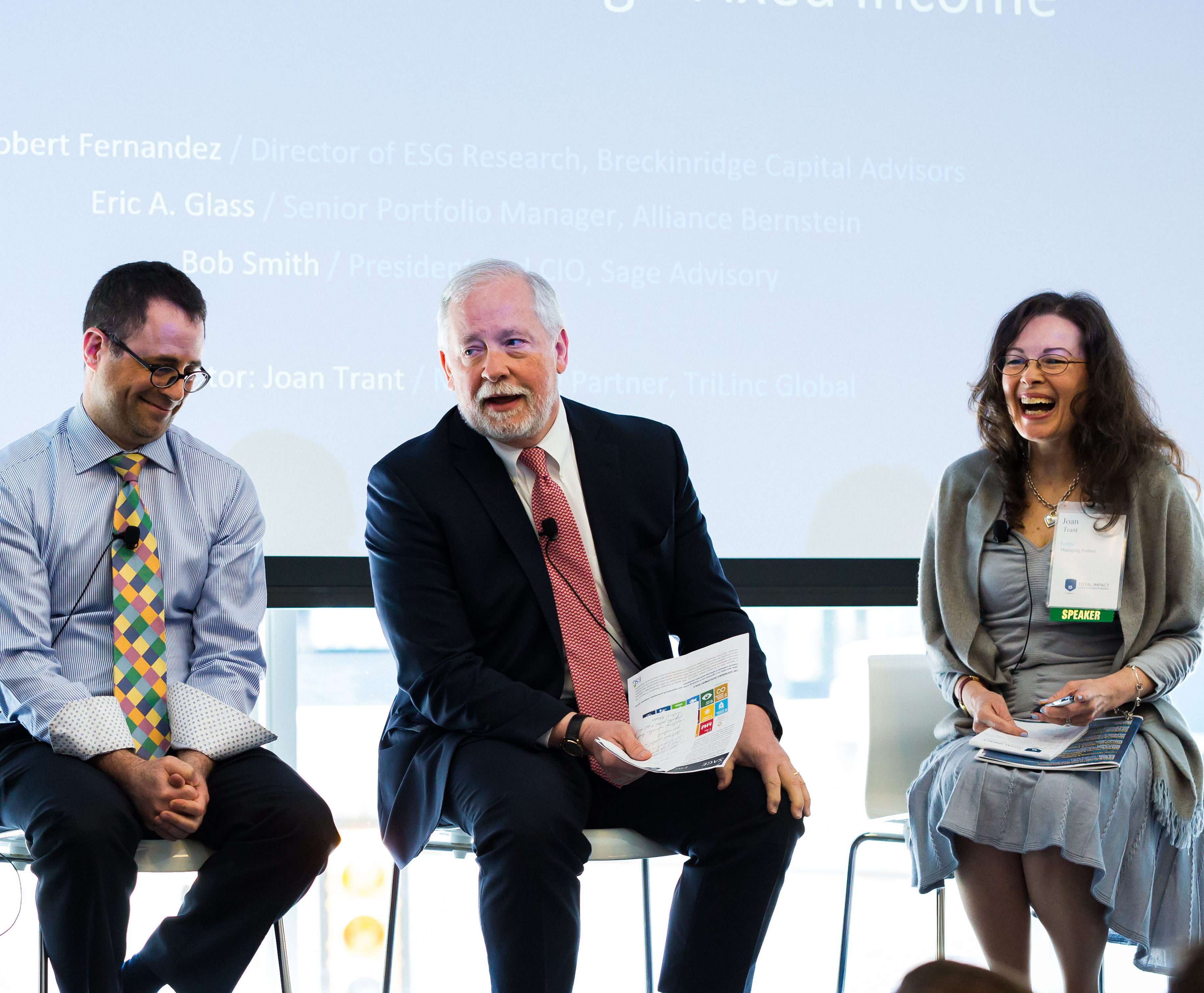 Joan Trant Participated in Panel on the Impact of Fixed Income at Total ...